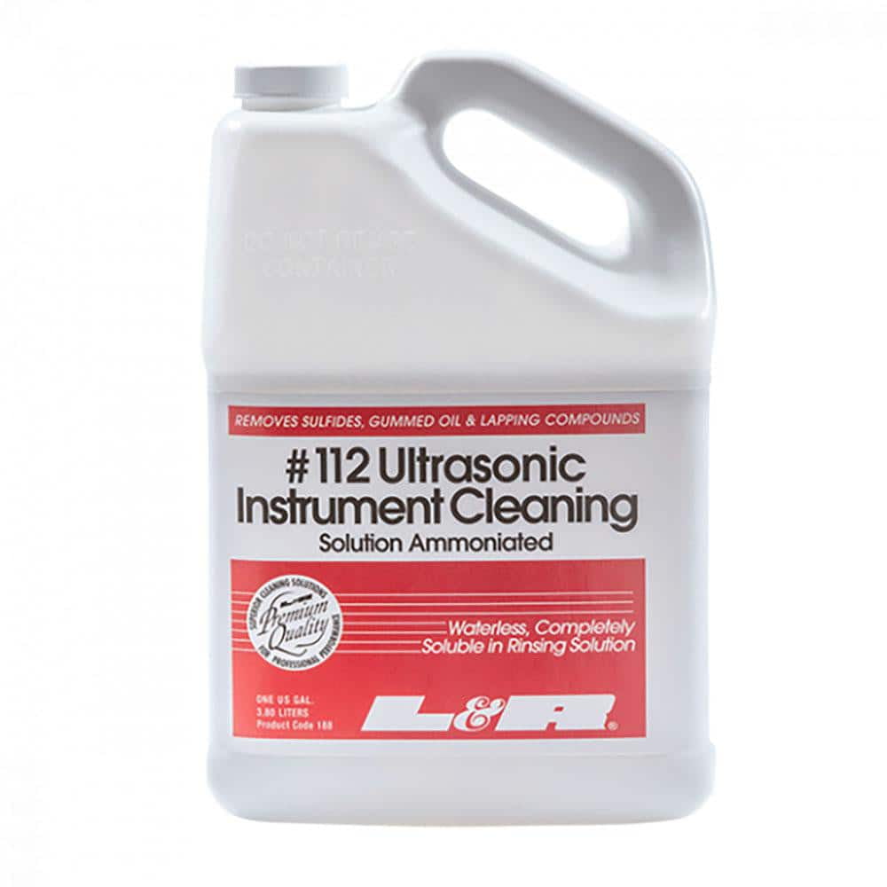 L&R Ultrasonic 188 Solvent-Based Ultrasonic Cleaning Fluid: 1 Gallon ...