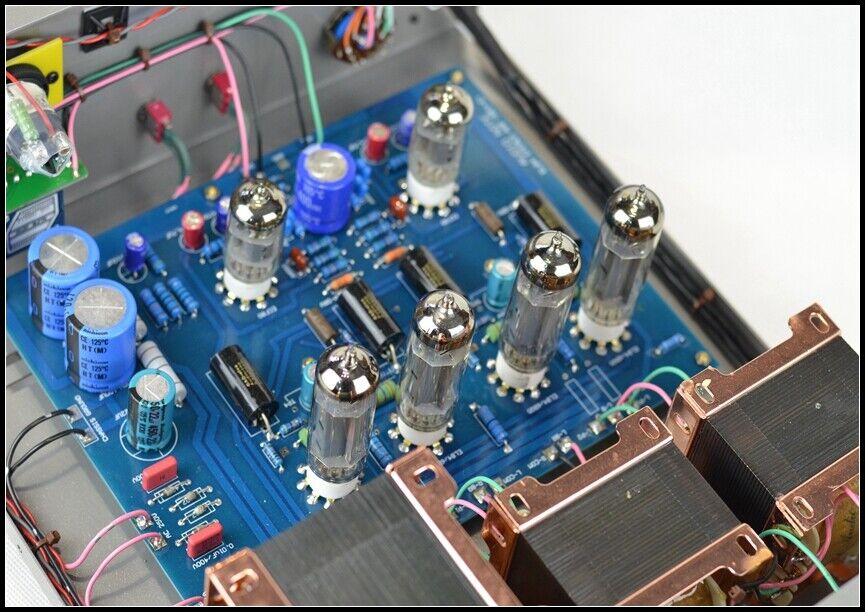 Buy Douk Audio HiFi EL84 / 6P14 Tube Push-pull Power Amplifier Stereo Class AB Audio Amp 15W×2 ...