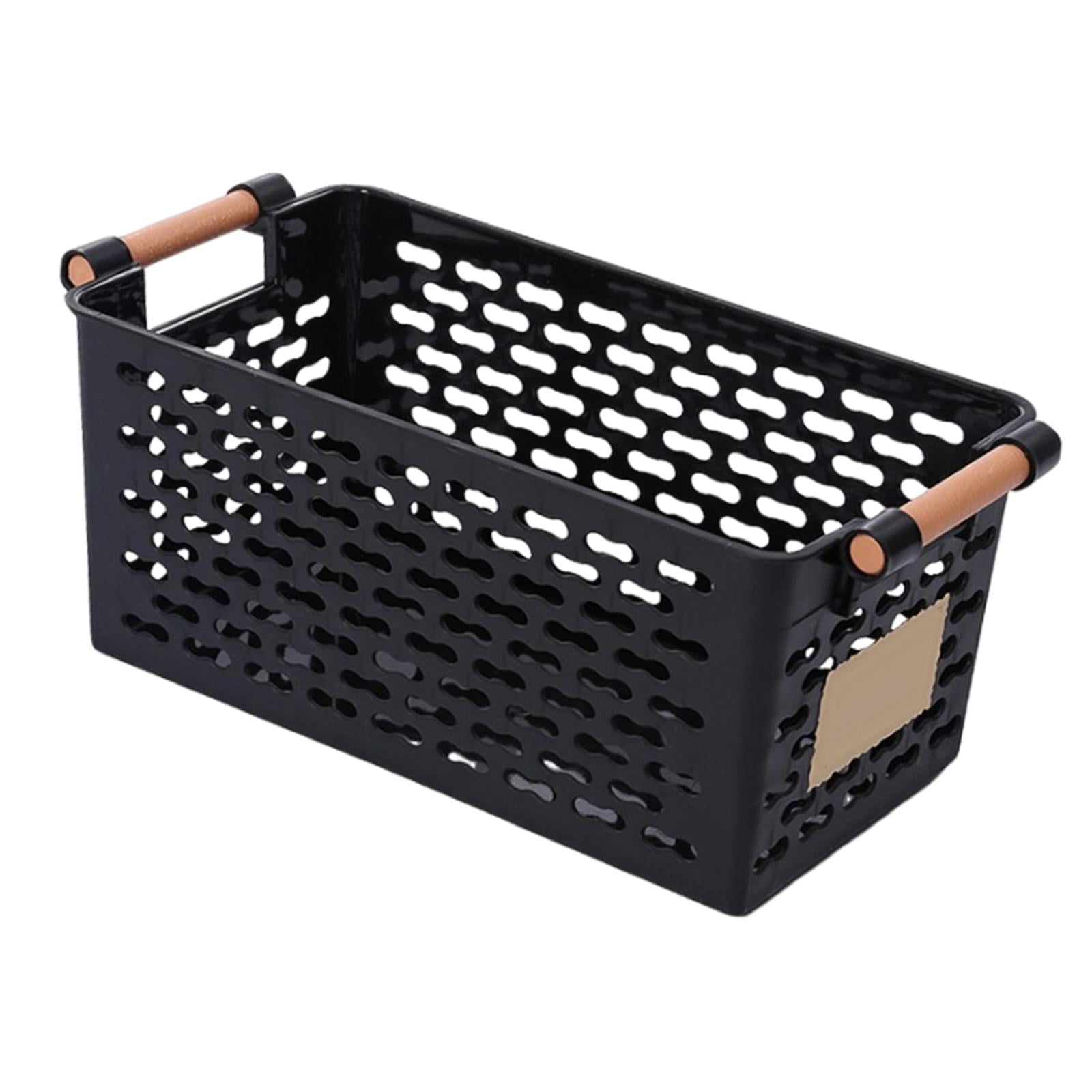 Click here for Tnarru Desktop Storage Basket Makeup Organizer Wit... prices