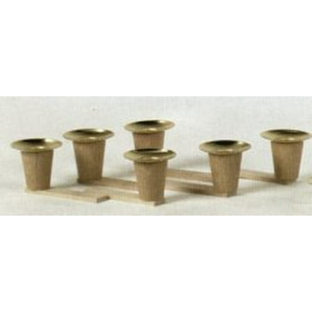 German Christmas Pyramid Parts Set of 6 Candle Holders - Walmart.com