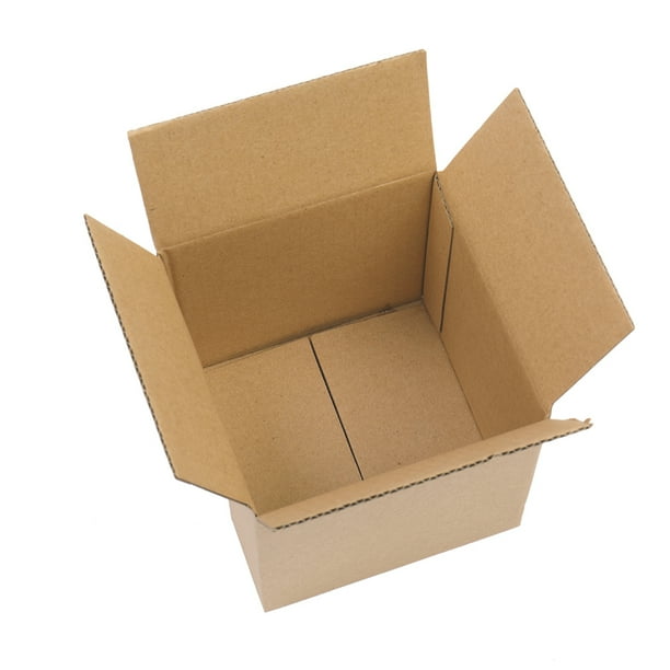 QXDRAGON 100 4x4x4 Cardboard Paper Boxes Mailing Packing Shipping Box ...