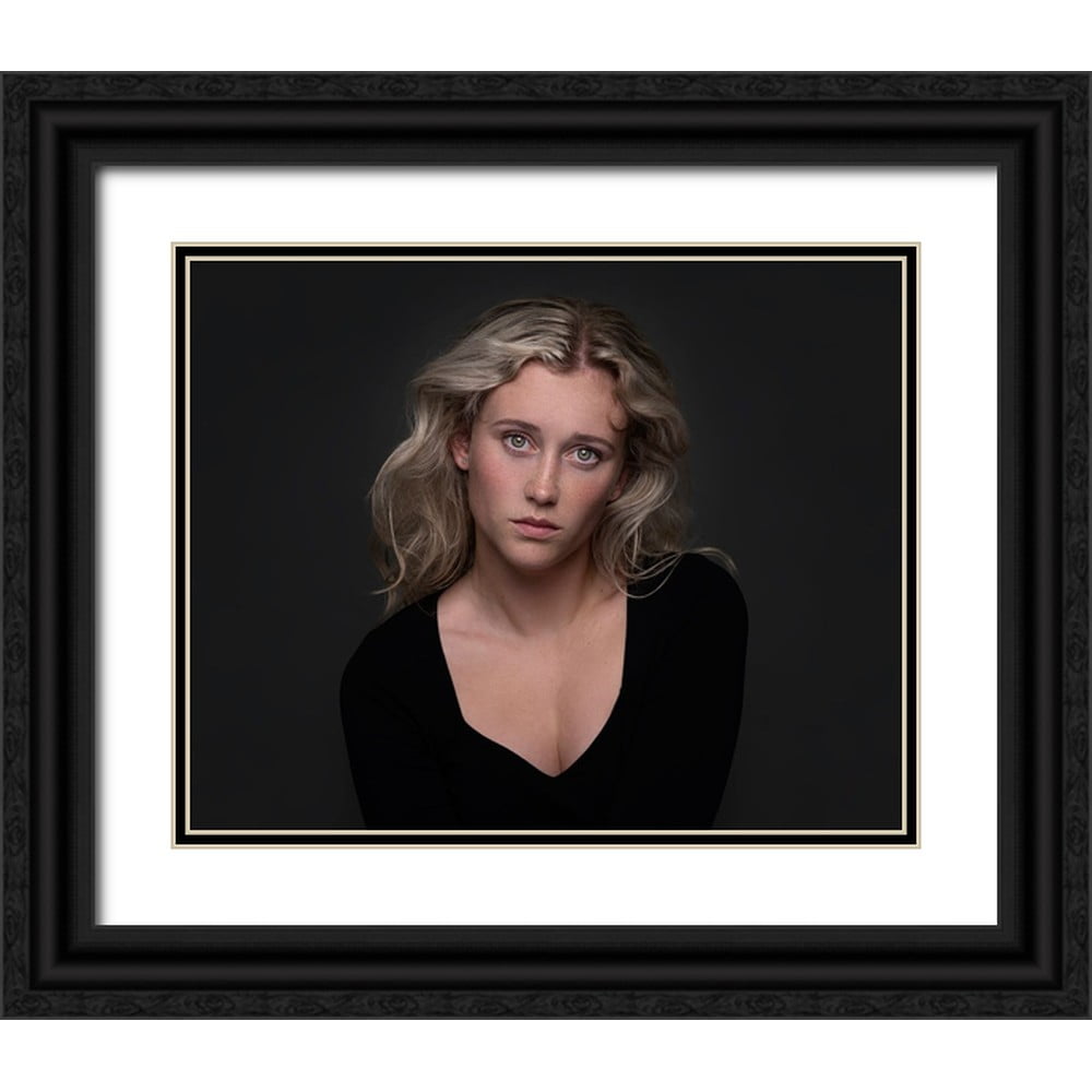 Pakvis, Nico 14x12 Black Ornate Wood Framed with Double Matting Museum ...