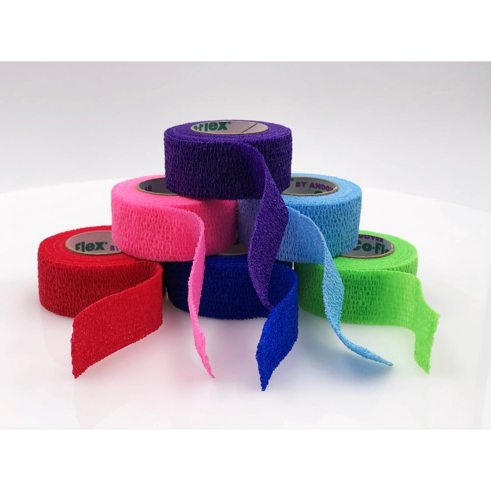 CoFlex Cohesive Bandage Multi-color NonSterile 1" X 5 Yd 30 /Case ...