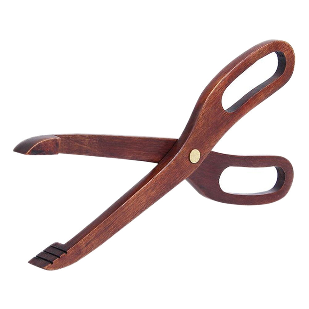 Click here for Hcyz 1pc Wooden Barbecue Food Tong Scissor Design... prices
