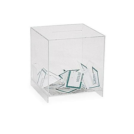 Large Acrylic Ballot Box - Walmart.com - Walmart.com