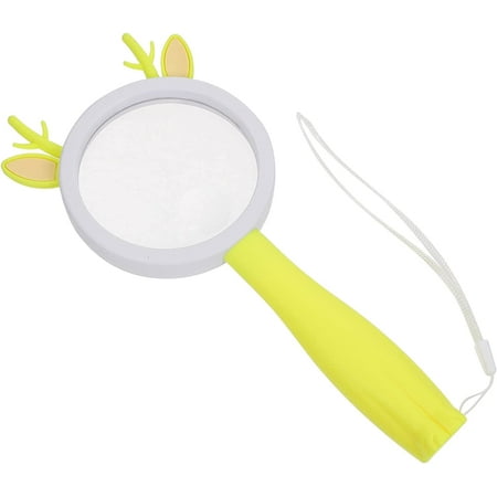 Kids Magnifying Glass Anti-Fall Cartoon Magnifying Glasses Educational ...