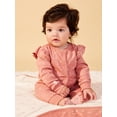Little Star Organic Baby Girls 2Pk Coveralls, Size Newborn-12M ...