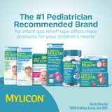 Mylicon Infant Original Gas Relief Drops & Syringe, 100 Doses, 1 fl oz ...