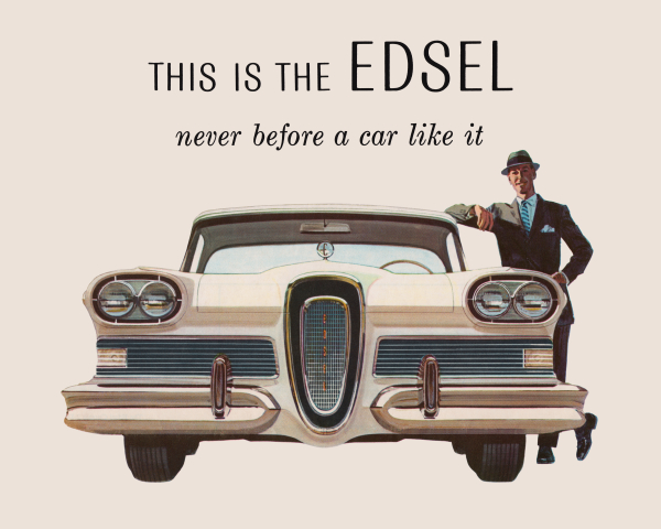 Print: This is the Edsel, 1958 - Walmart.com