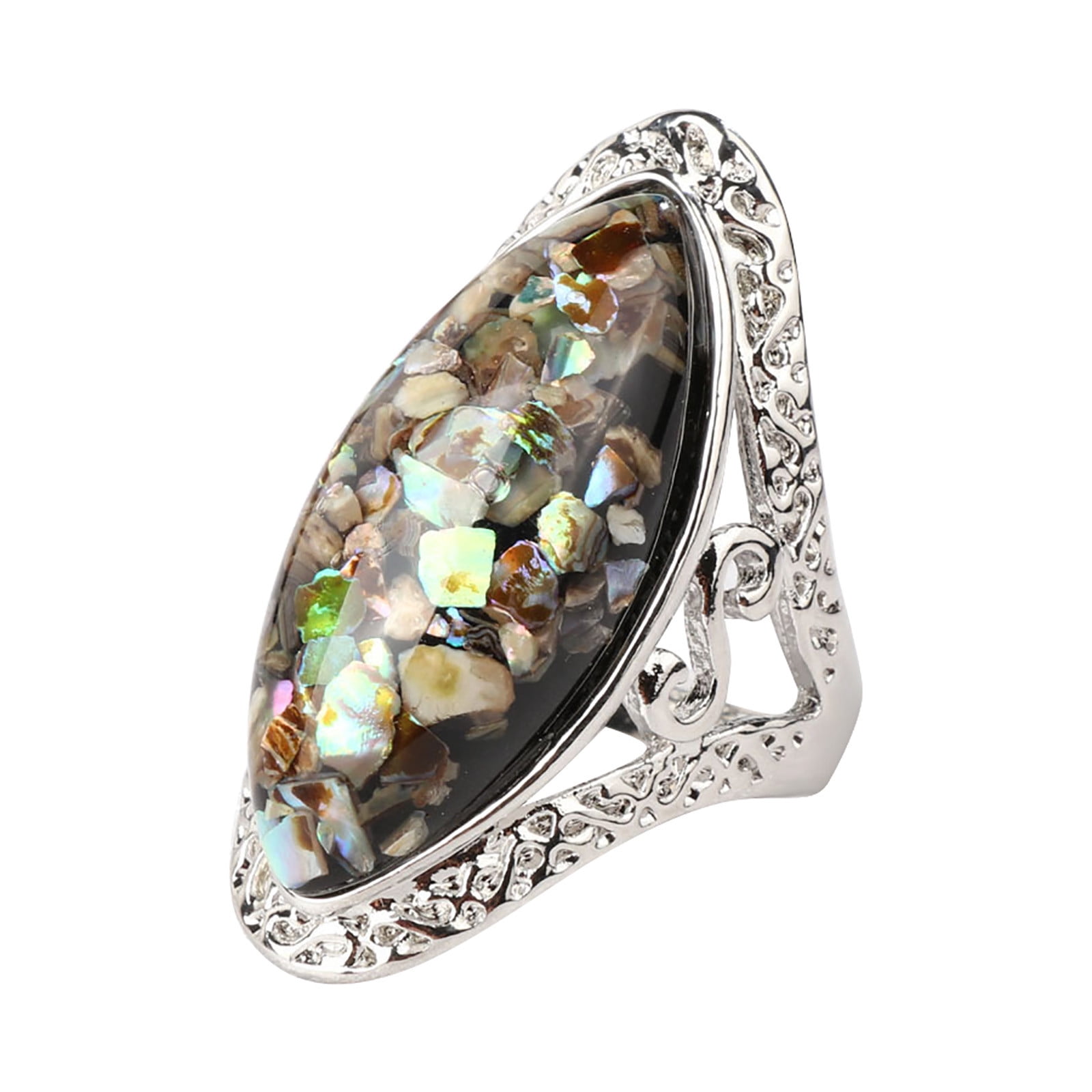 Click here for Riforla Vintage Illu-Sion Shell Ring Womens Ring J... prices