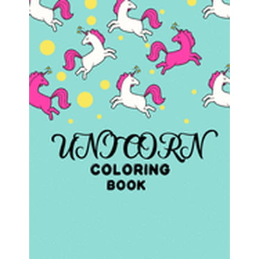 Cute Little Baby Unicorn Coloring Book: For Kids Ages 4-8 (Paperback ...