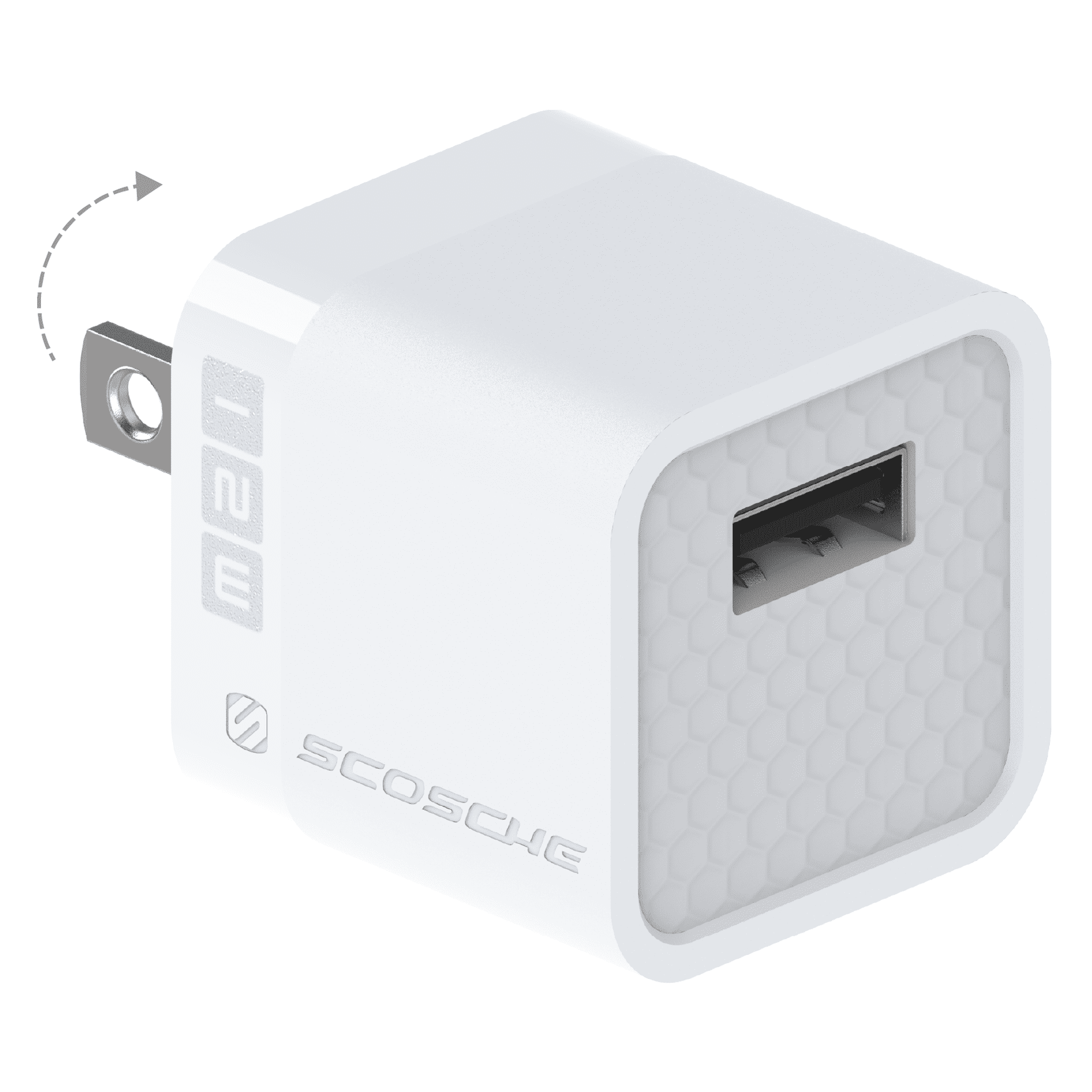 Click here for Scosche Sha12wt-Rp Supercube 12w Single Usb Port P... prices
