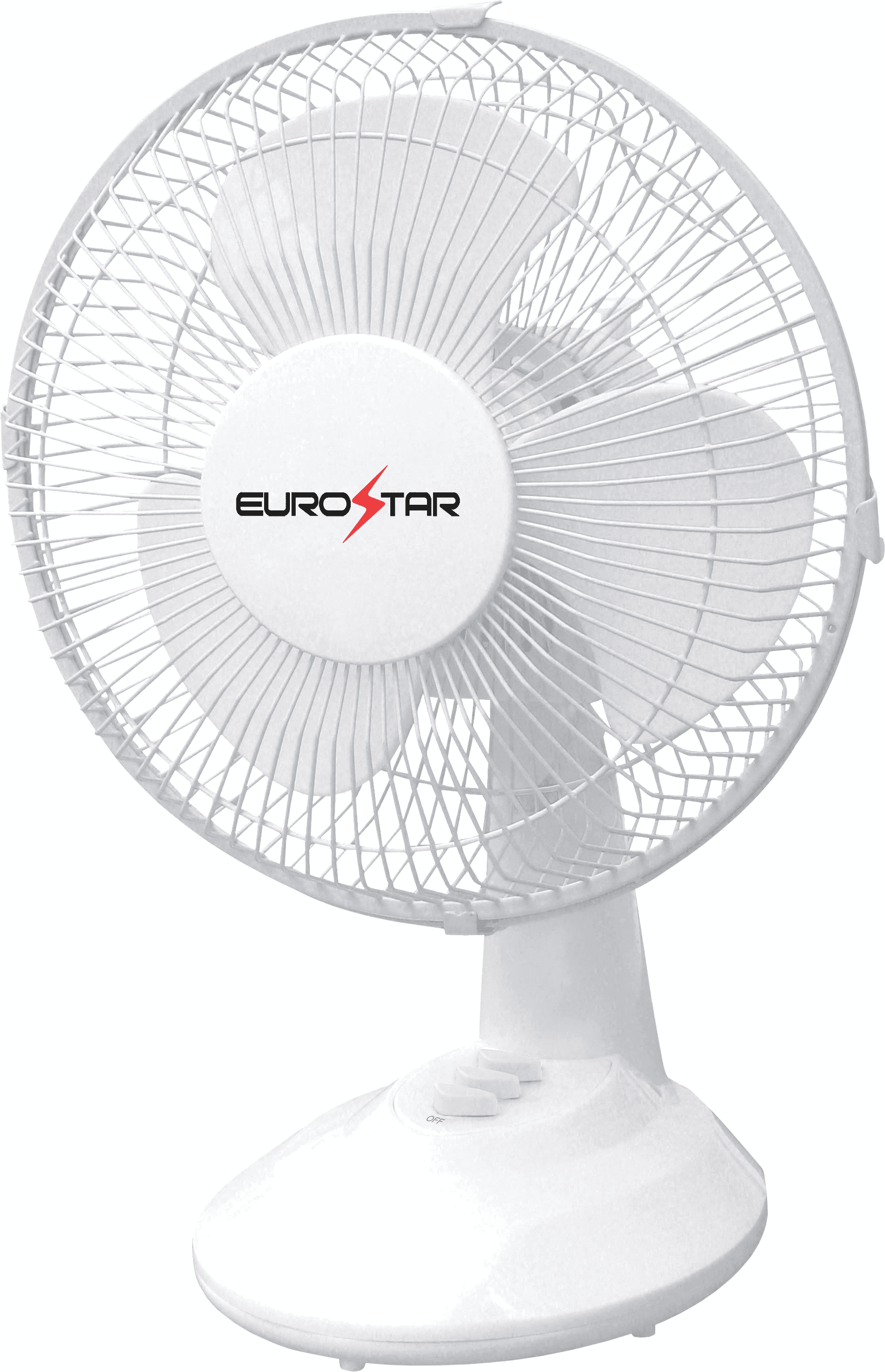 EUROSTAR FDF9W 9" Desktop Fan, White - Walmart.com
