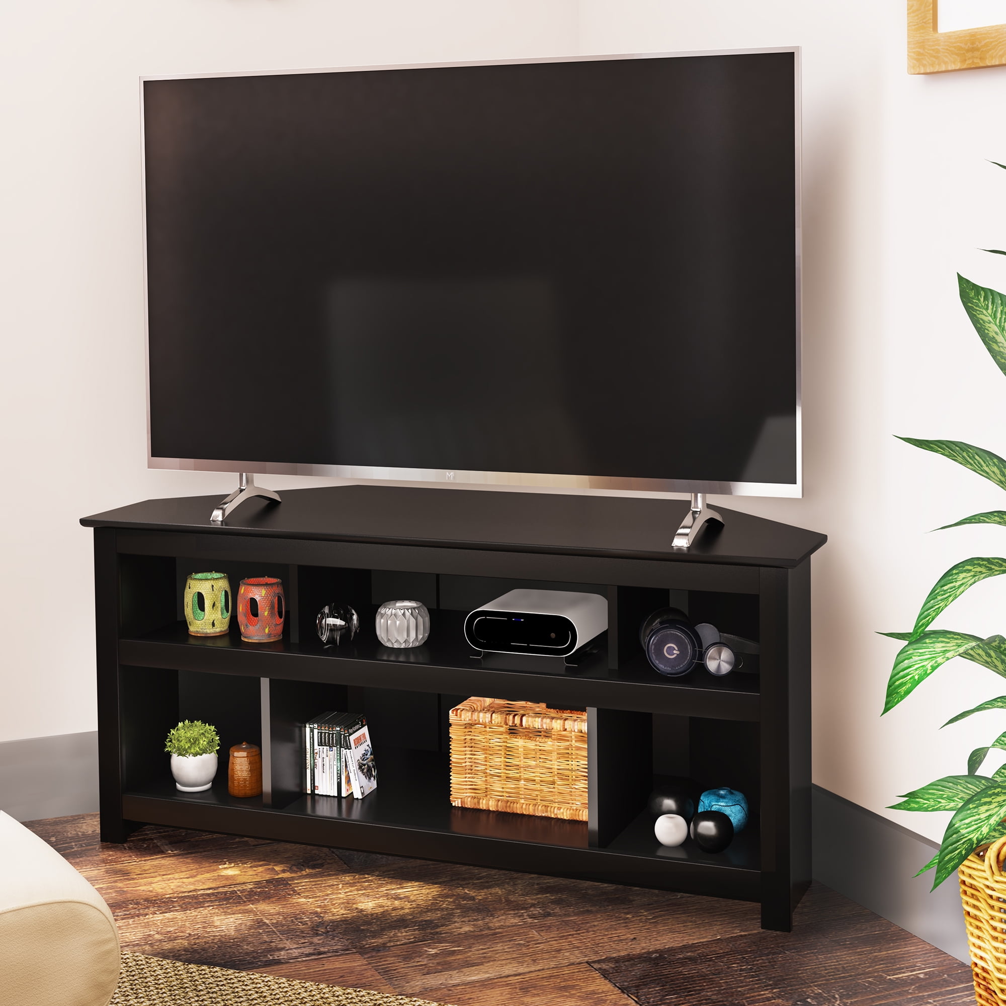 4-Cubby TV Stand Made From Sustainable Materials By Way Basics ...