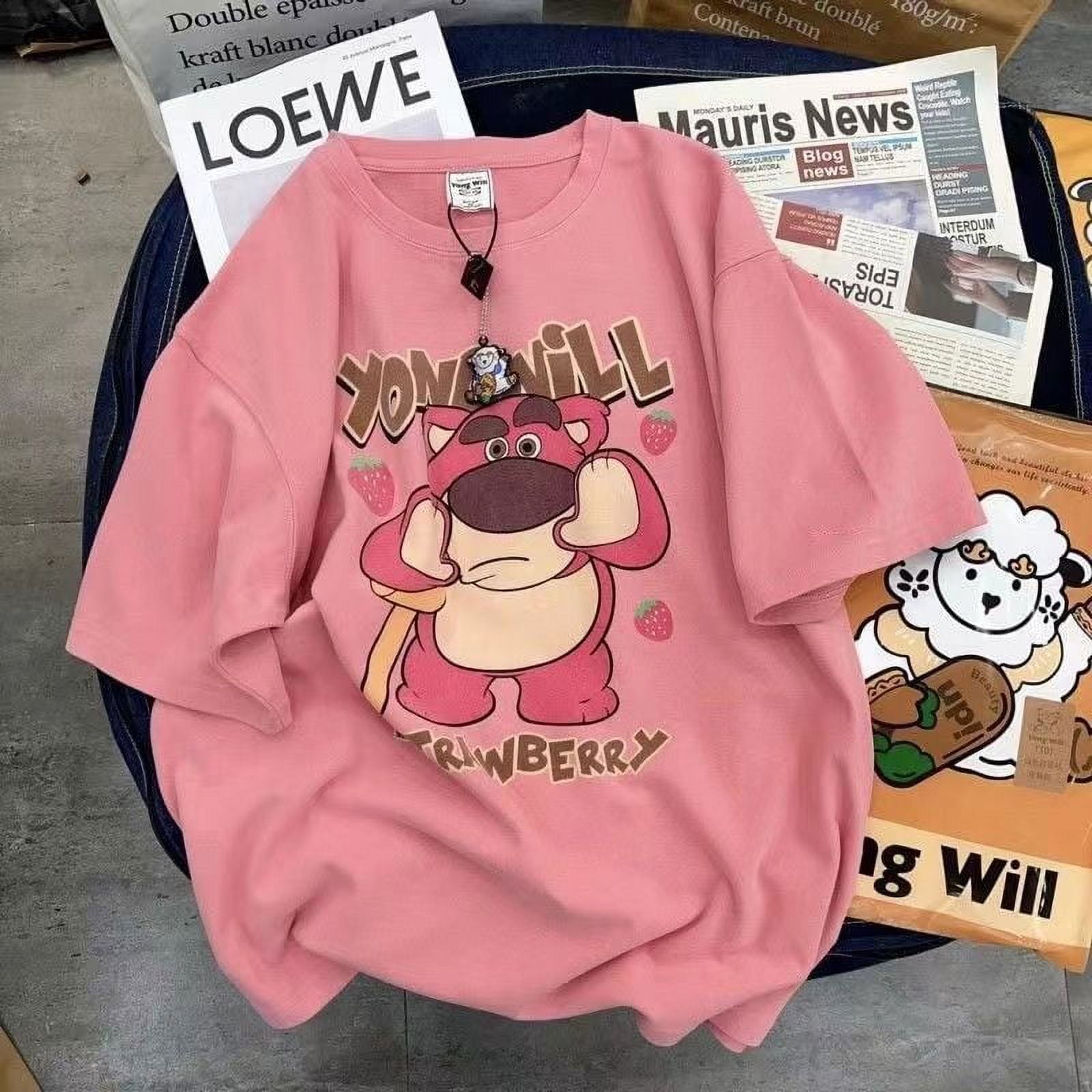 Camiseta Crayon Shin-Chan de manga corta con estampado de dibujos ...