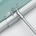Keego Tension Rod Blinds Draw Rod for Cordless Cellular Shades, 13 ...
