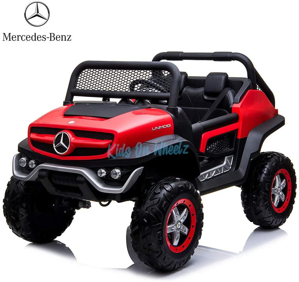 MERCEDES BENZ UNIMOG ATV 24V 2 SEATER- RED | Walmart Canada