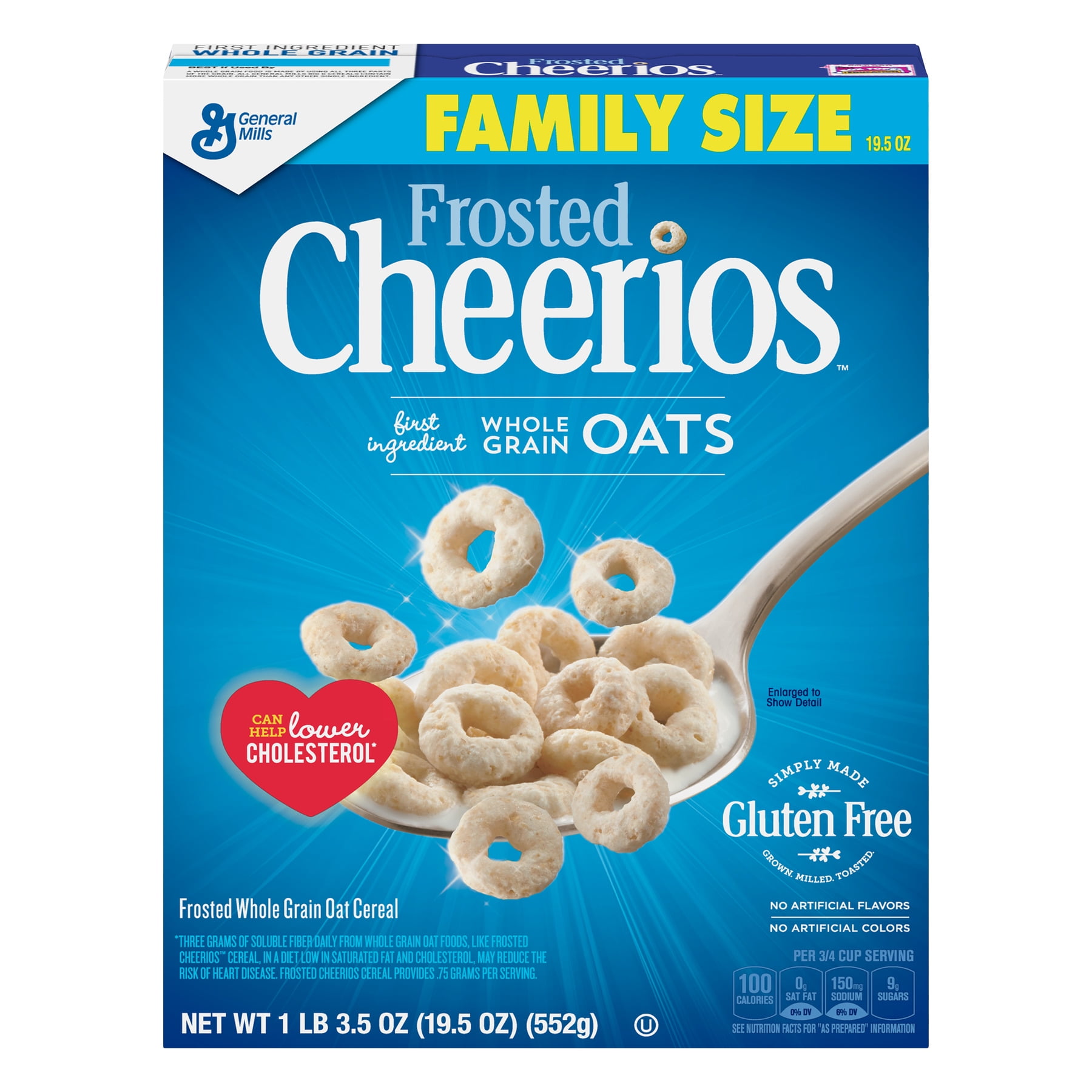 Frosted Cheerios Breakfast Cereal – 19.5oz – General Mills – BrickSeek