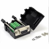 Kairuite 9-pin DB-9 Connector D-SUB Serial Adapter Breakout Board w ...