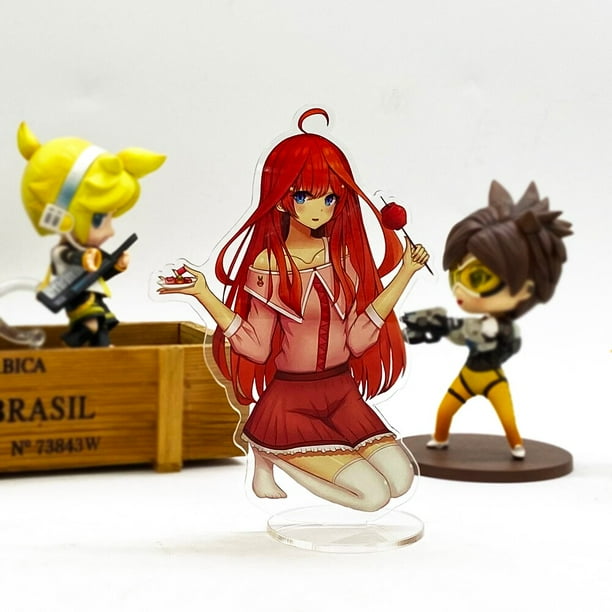 Gotoubun no Hanayome Nakano Ichika Nino Miku Yotsuba Itsuki HF acrylique support figure modèle ...