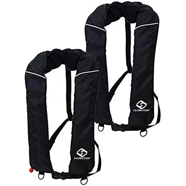 2PACK Floattop Adult Automatic Inflatable PFD Life Jacket Life Vest ...