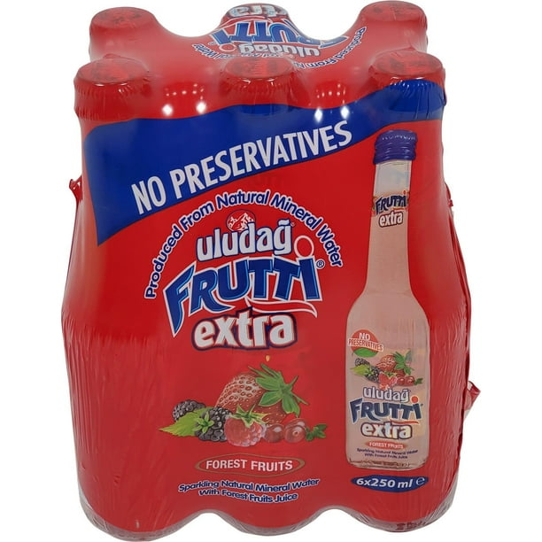Uludag Frutti Extra Berry Juice, 250ml Pack of 24 - Walmart.ca