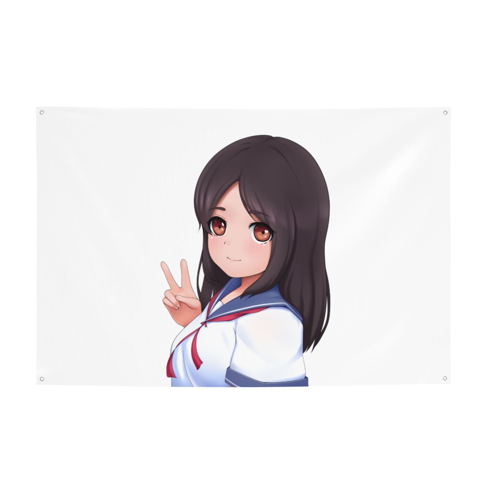 Moe Anime Cute Girl Sign Banner, Japanese Style Hanging Banners ...