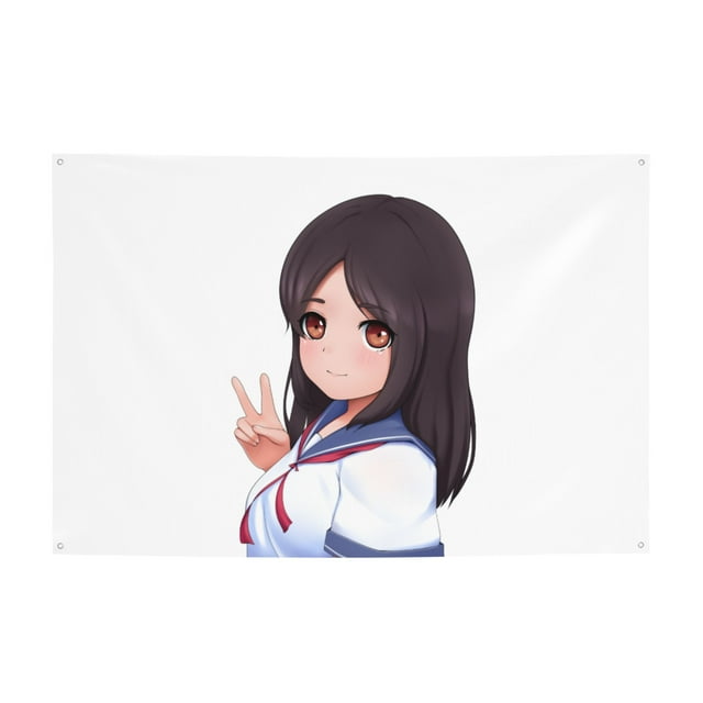 Moe Anime Cute Girl Sign Banner, Japanese Style Hanging Banners ...
