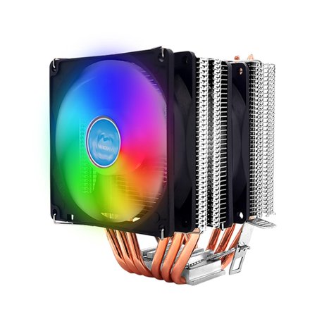 CPU Cooler PWM RGB Fans Replace for LGA 2011 1366 Platforms | Walmart ...