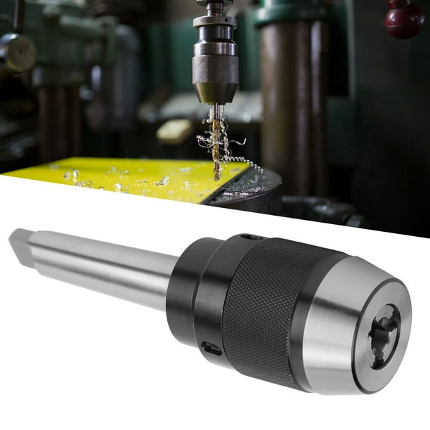 Lathe Drill Chuck, Keyless Drill Chuck High Tensile Strength For Drill ...