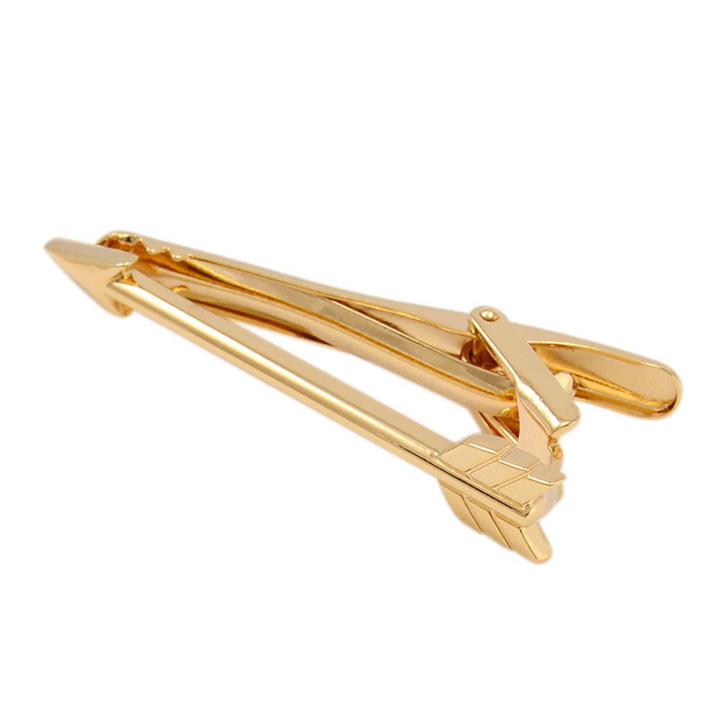 Clásico De Flecha Para Hombre, Metal, Tono Dorado, Simple, , Barra ...