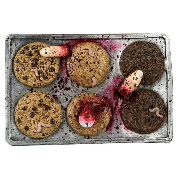 Decorativo Halloween Comida Asquerosa Nasty Cookies Tray | Walmart en línea