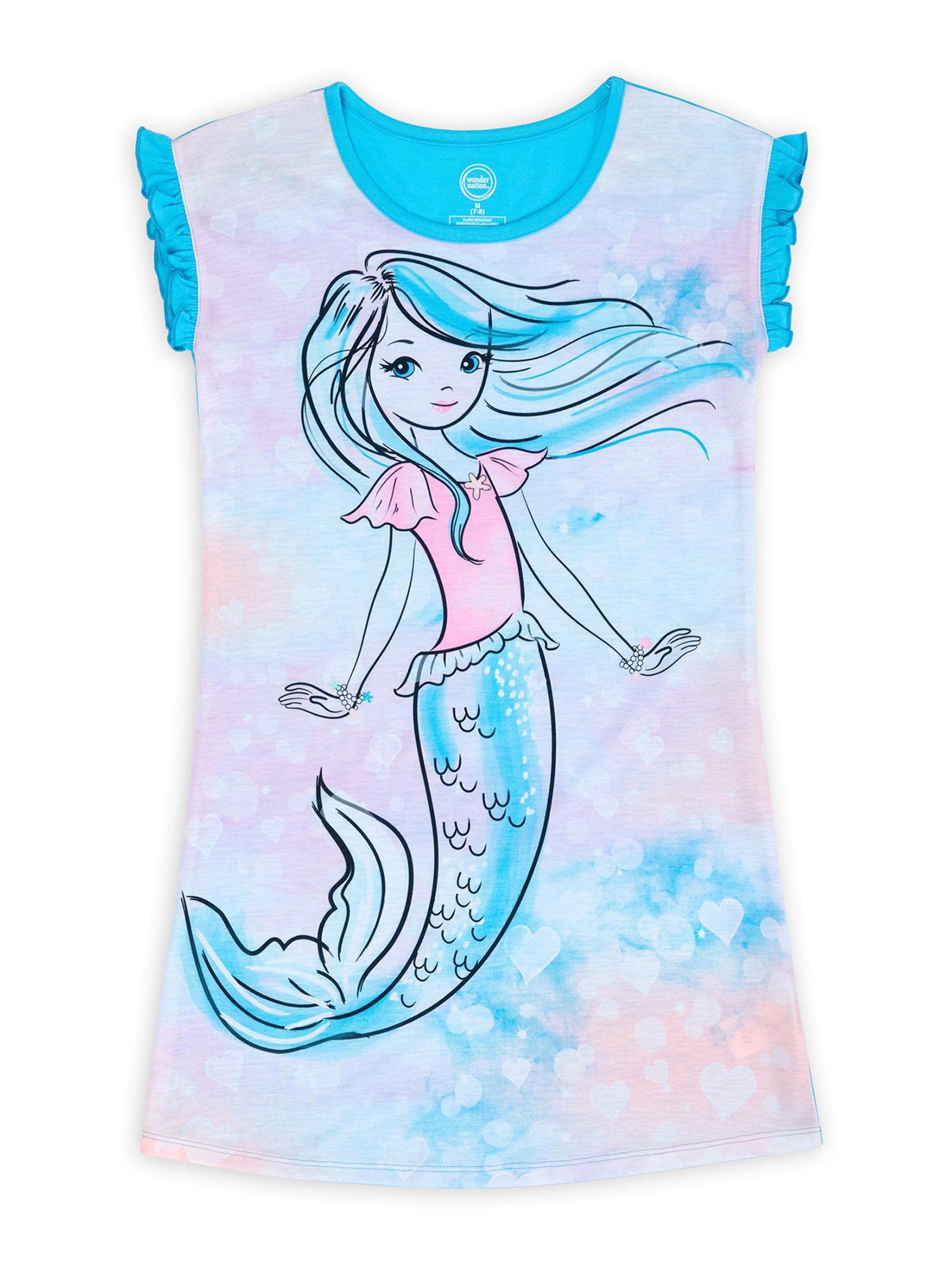 Wonder Nation Girls' Mermaid Gown - Walmart.com