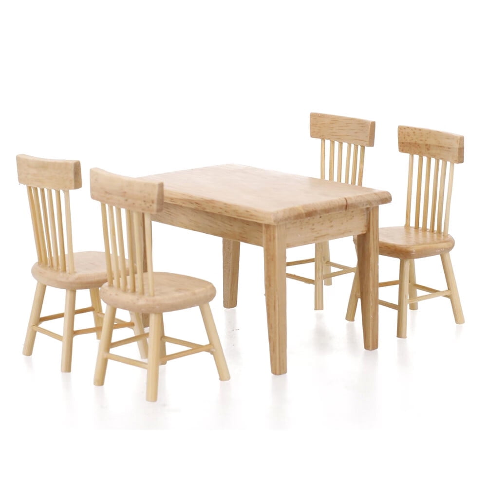 Click here for Generic Wooden Table & Chair Kit Miniature Dining... prices