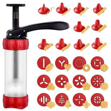 Professional Stainless Steel Pastry Syringe Biscuit Press Pastry Gun ...