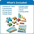 Hand2Mind Numberblocks Express Train MathLink Cubes Activity Set ...