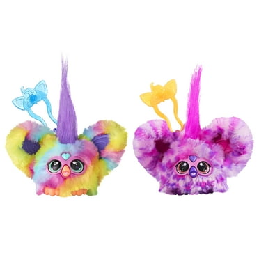 Furby Furblets Luv-Lee & Mello-Nee 2-Pack Mini Electronic Plush Toy for ...