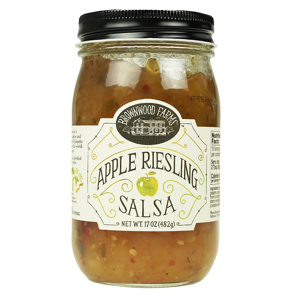 Brownwood Farms Crisp Apple Riesling Sweet Heat Farm Fresh Fruit Salsa ...