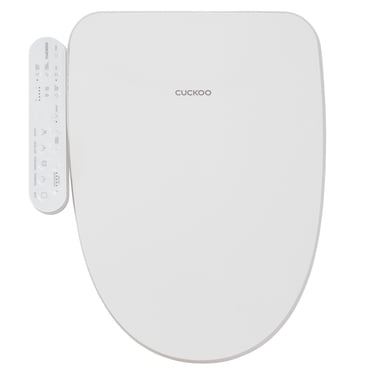 SmartBidet Electric Bidet Seat with Control Panel for Elongated Toilets ...