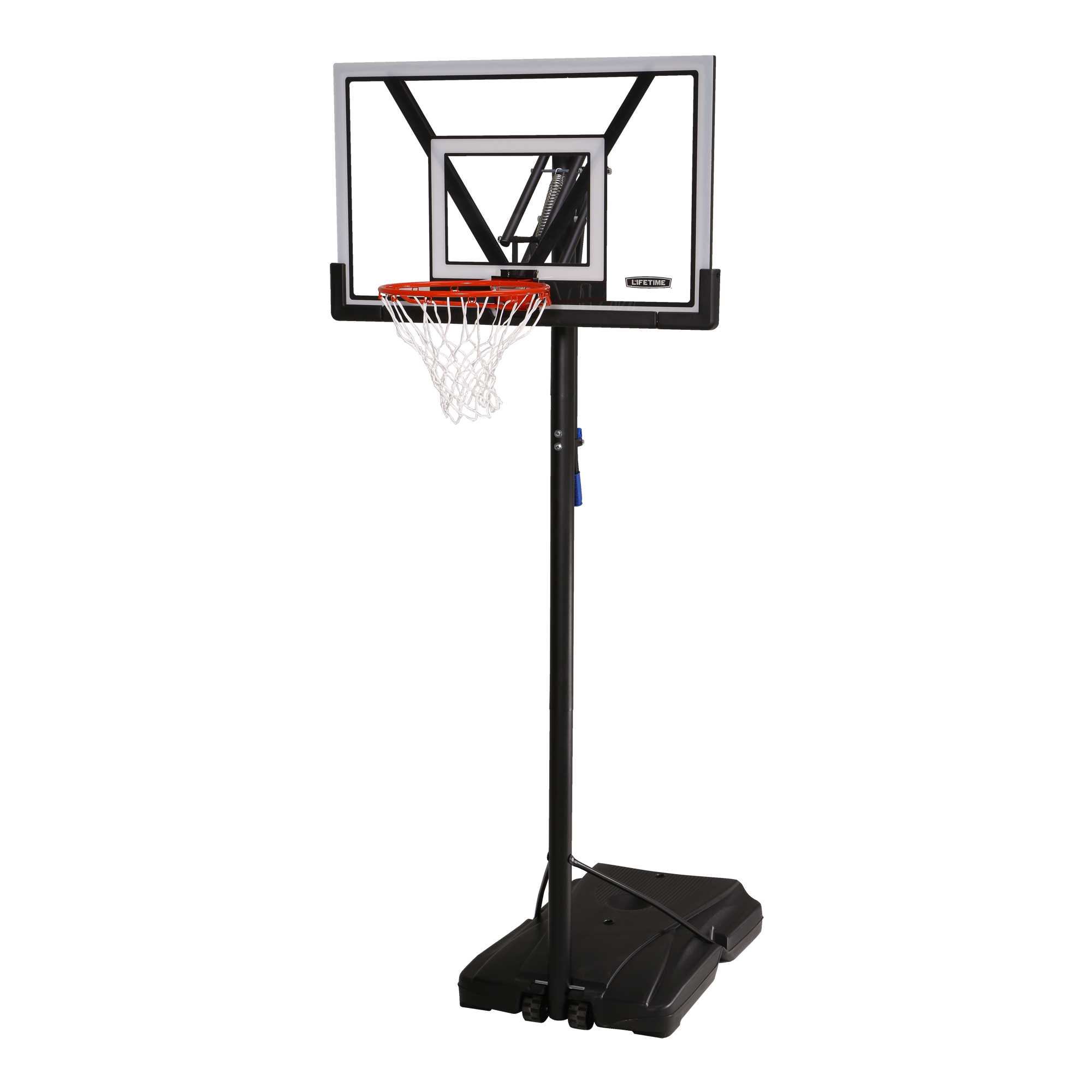 Lifetime 48 In Adjustable Portable Basketball Hoop 90585 Walmart Lifetime 48 In Adjustable Portable Basketball Hoop 90585 Walmart