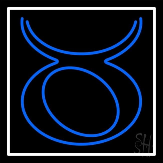 Blue Taurus Neon Sign, 24 x 3 x 24 in. - Walmart.com