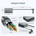 Starlink Gen 2 Ethernet Adapter – Dual RJ45 Ports with 1Gbps High-Speed ...