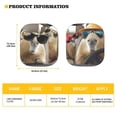 XYZCANDO Car Sun Shade with Capybara Design, Windshield Sun Shade for ...