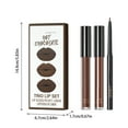 Lip Gloss Set Non Sticky Non Fading Moisturizing And Long Wear Lipstick Black Cherry Lipstick