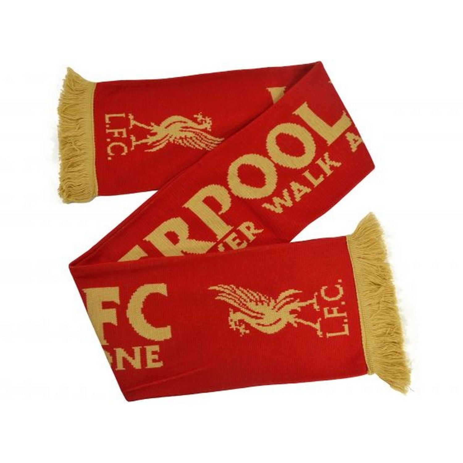 Click here for Liverpool Fc Adult Knitted Jacquard Scarf One Size prices