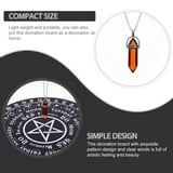 MLINS Pentagram Pad Pendulum Yes No Board Spinning Top Mouse Mat Number ...