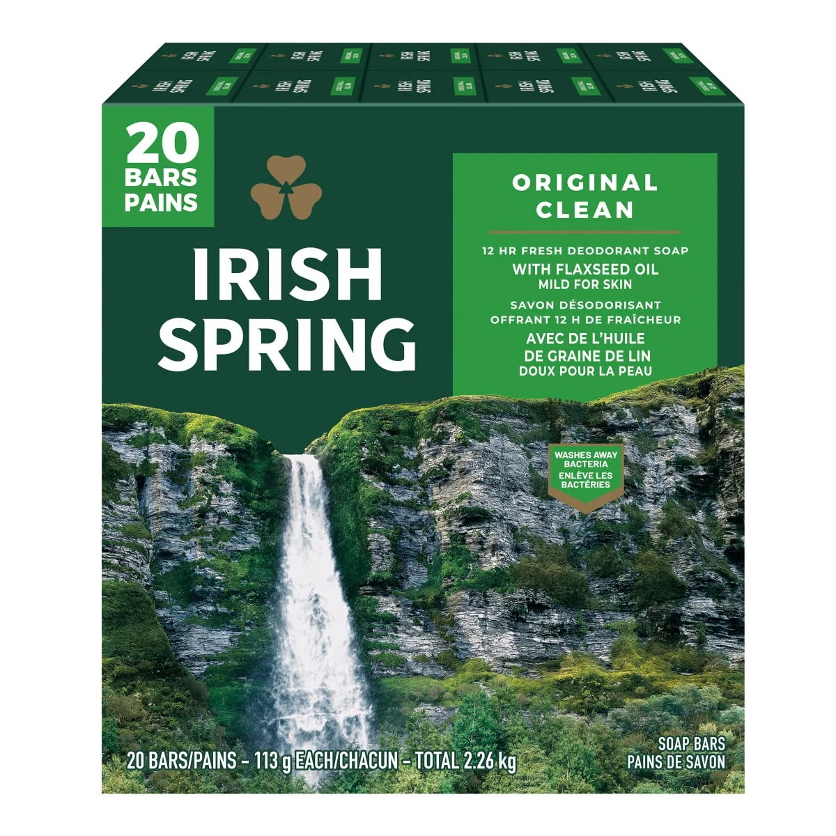Click here for Irish Spring Deodorant Soap  113 G  20-Pack prices