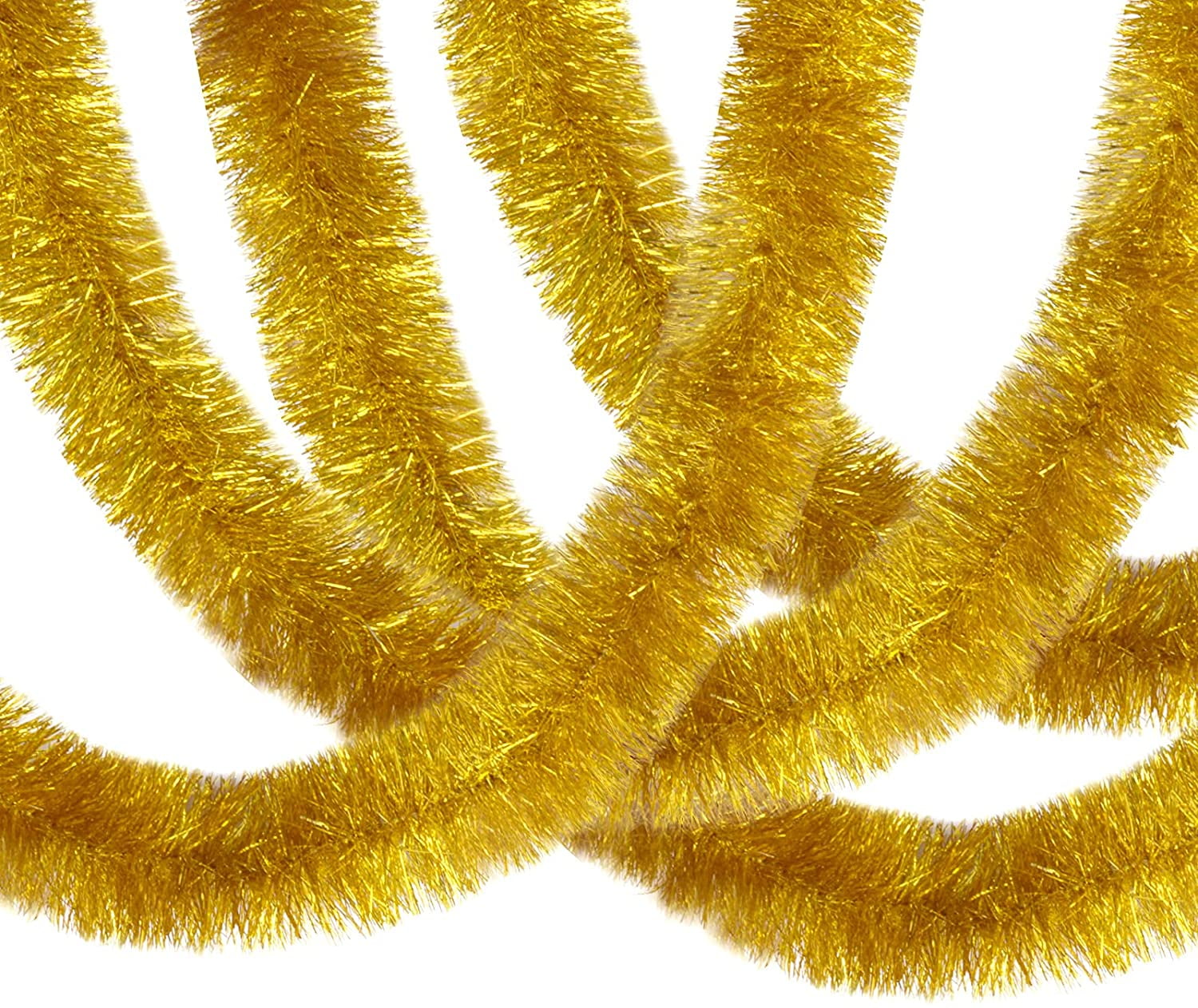 32.8ft Tinsel Garland, Foil Christmas Tinsel Garland for Holiday Party ...