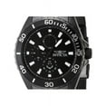 Invicta Ocean Voyage Chronograph Stainless Steel Black Dial Quartz ...