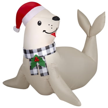 Airblown Inflatables Bluey Holiday Blow Up Xmas Decorations for Home ...